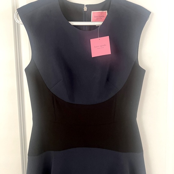 kate spade | Dresses | Kate Spade Colorblock Crepe Dress | Poshmark